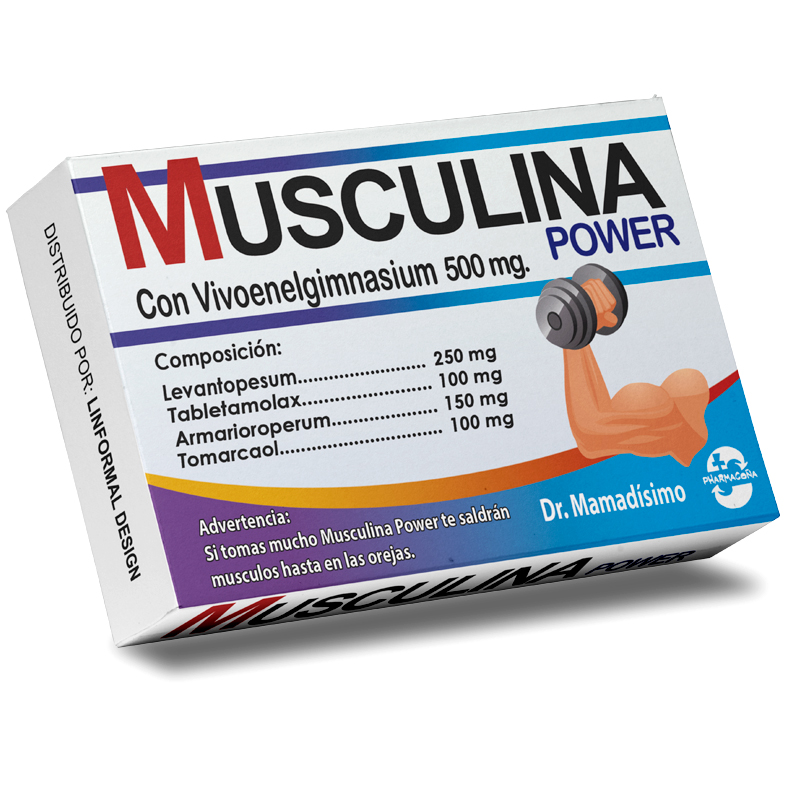M1077 Pharmacoña: Musculina POWER - L'informal Design